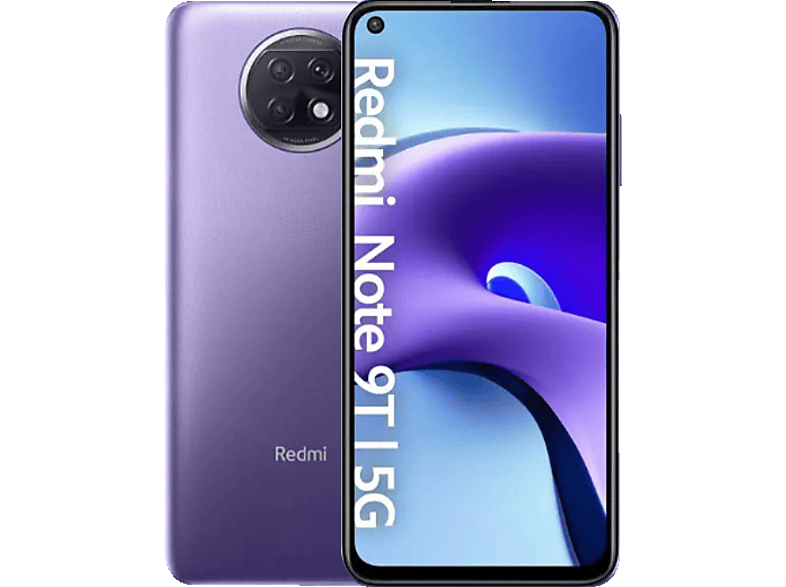 XIAOMI REDMI NOTE 9T 128 GB Daybreak Purple Dual SIM | MediaMarkt