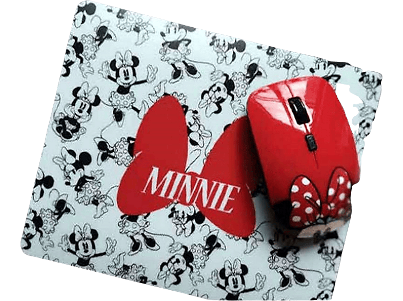 Pack Ratón + Alfombrilla | Disney Lazo Minnie WMNMCO001, Inalámbrico ...