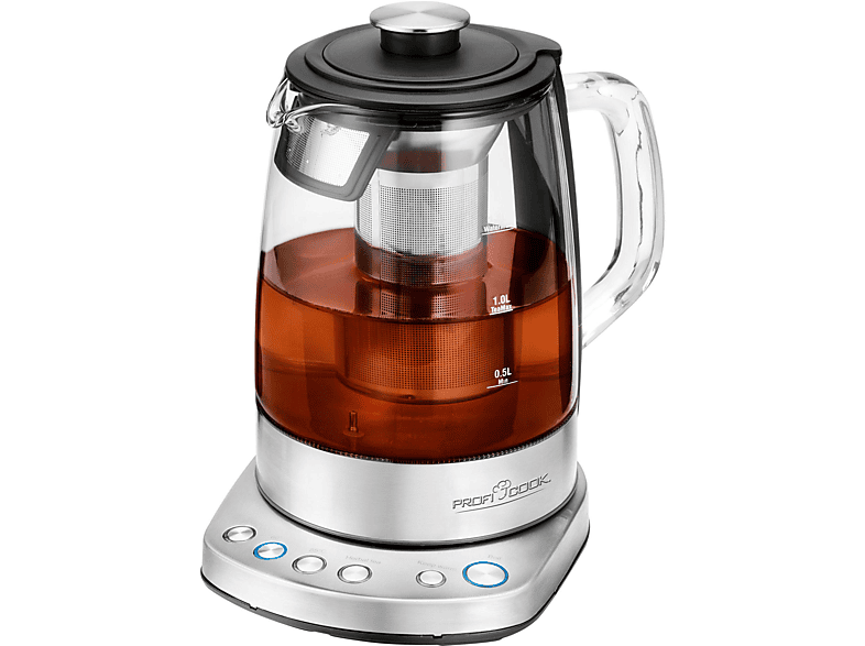 PROFI COOK PC WKS 1167 Glas Tee-/Wasserkocher 1.5l | MediaMarkt