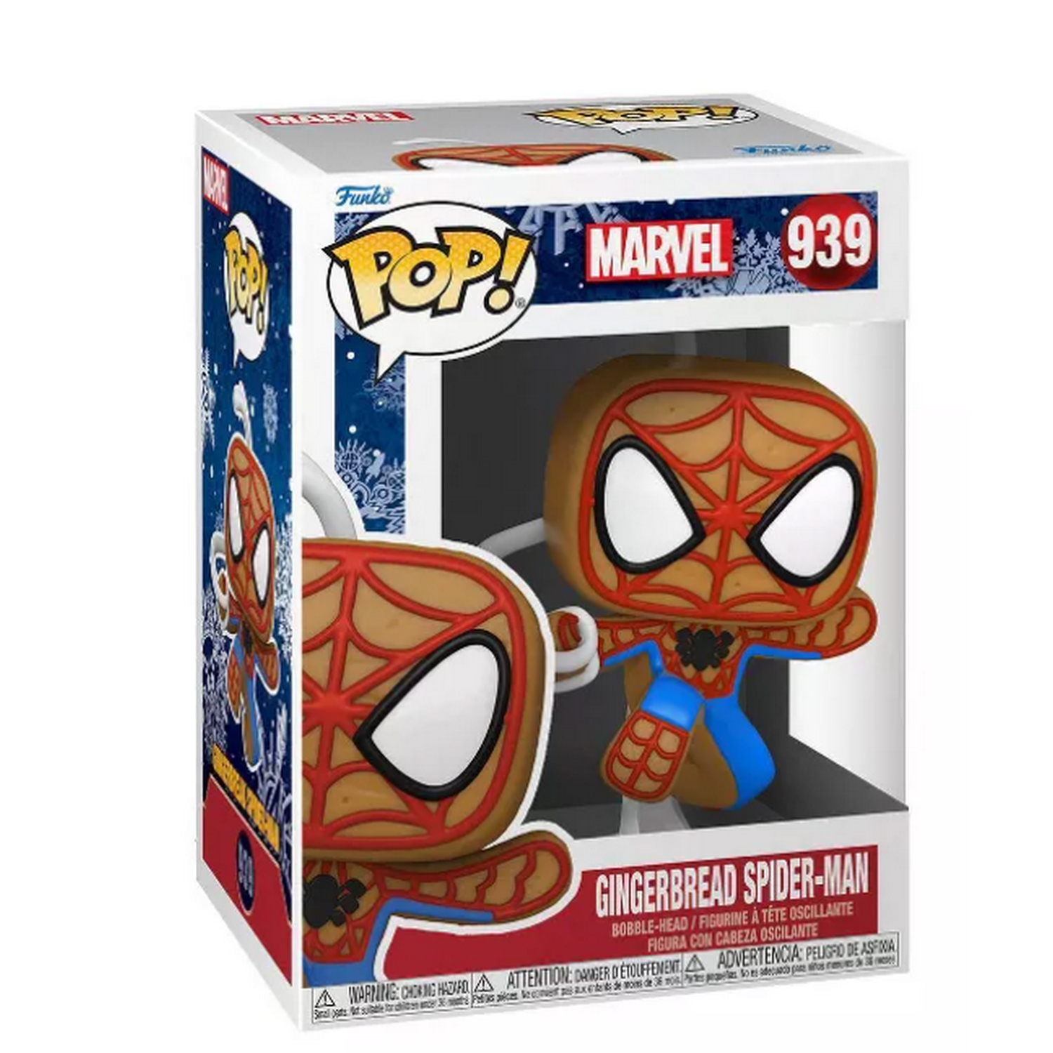 Figura | Funko POP! Marvel: Holiday - Gingerbread Spider-Man, 10 cm ...