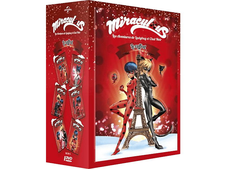 Miraculous, Les Aventures De LadyBug et Chat Noir Coffret | DVD DVD TV ...