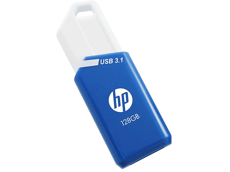 HP 128 GB x775w USB-Stick, USB-A 3.1, R75/W30 MB/s, Blau/Weiß online ...