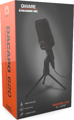 QWARE Microfoon streaming Dacapo 620 (GMI-620)