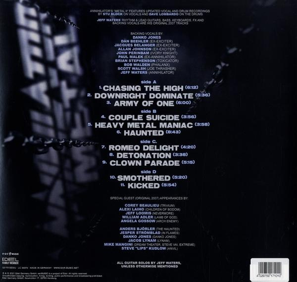 Annihilator | Metal II (Ltd/180g/Gatefold/Orange transp.) - (Vinyl ...