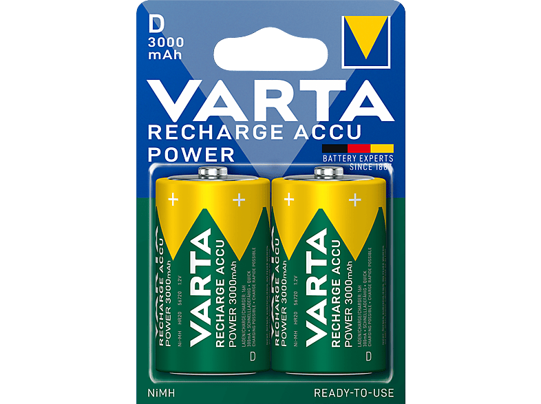 VARTA Power Ready2Use góliát akku 3000mAh (2xdb) | MediaMarkt