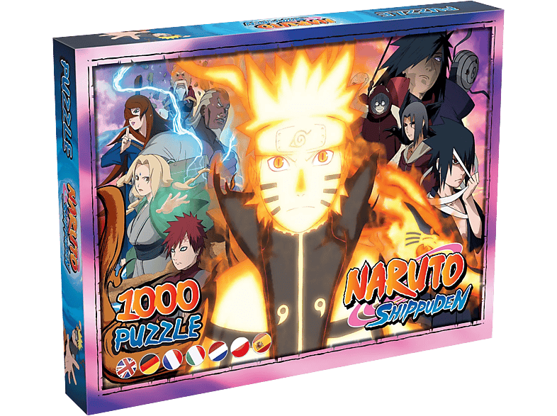 WINNING MOVES Naruto Shippuden (1000 Teile) | Puzzle (Mehrfarbig ...