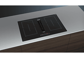 SIEMENS ED811FQ15E, Induktionskochfeld mit Dunstabzug (802 mm breit ...
