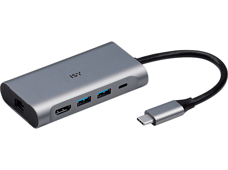 ISY Docking station USB-C Meerpoorts (IAD-1022)