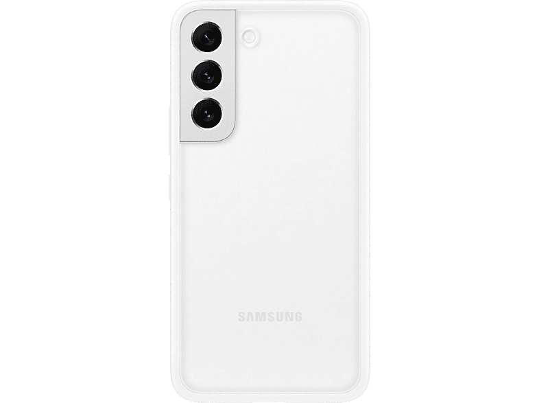 SAMSUNG Galaxy S22 FRAME COVER WHITE | MediaMarkt