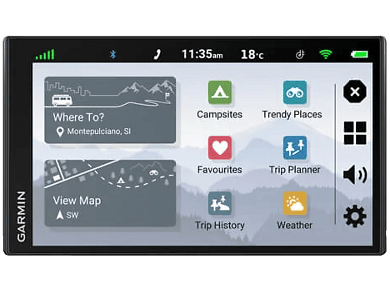 GARMIN GPS CamperVan Europe 6.95" (010-02666-11) | MediaMarkt