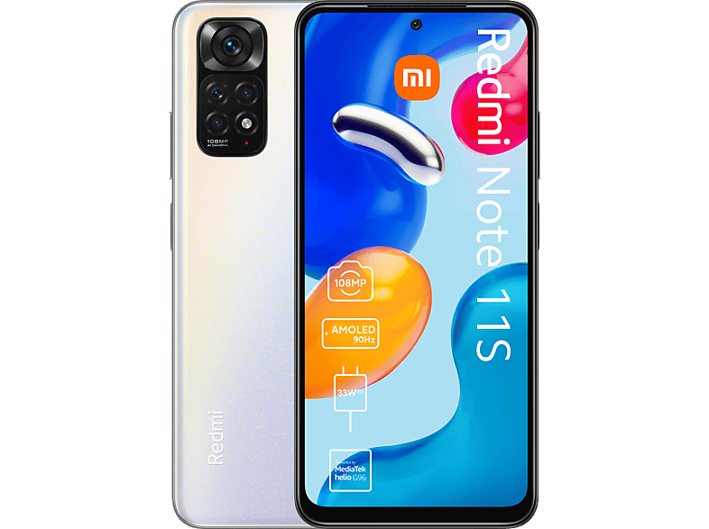 XIAOMI Redmi Note 11S 128 GB Pearl White Dual SIM Smartphone | 128 ...