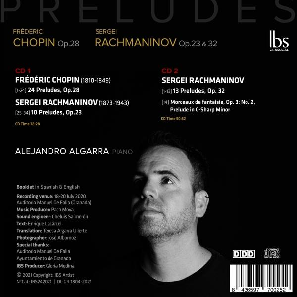 Alejandro Algarra | Complete Piano Preludes - (CD) Alejandro Algarra ...