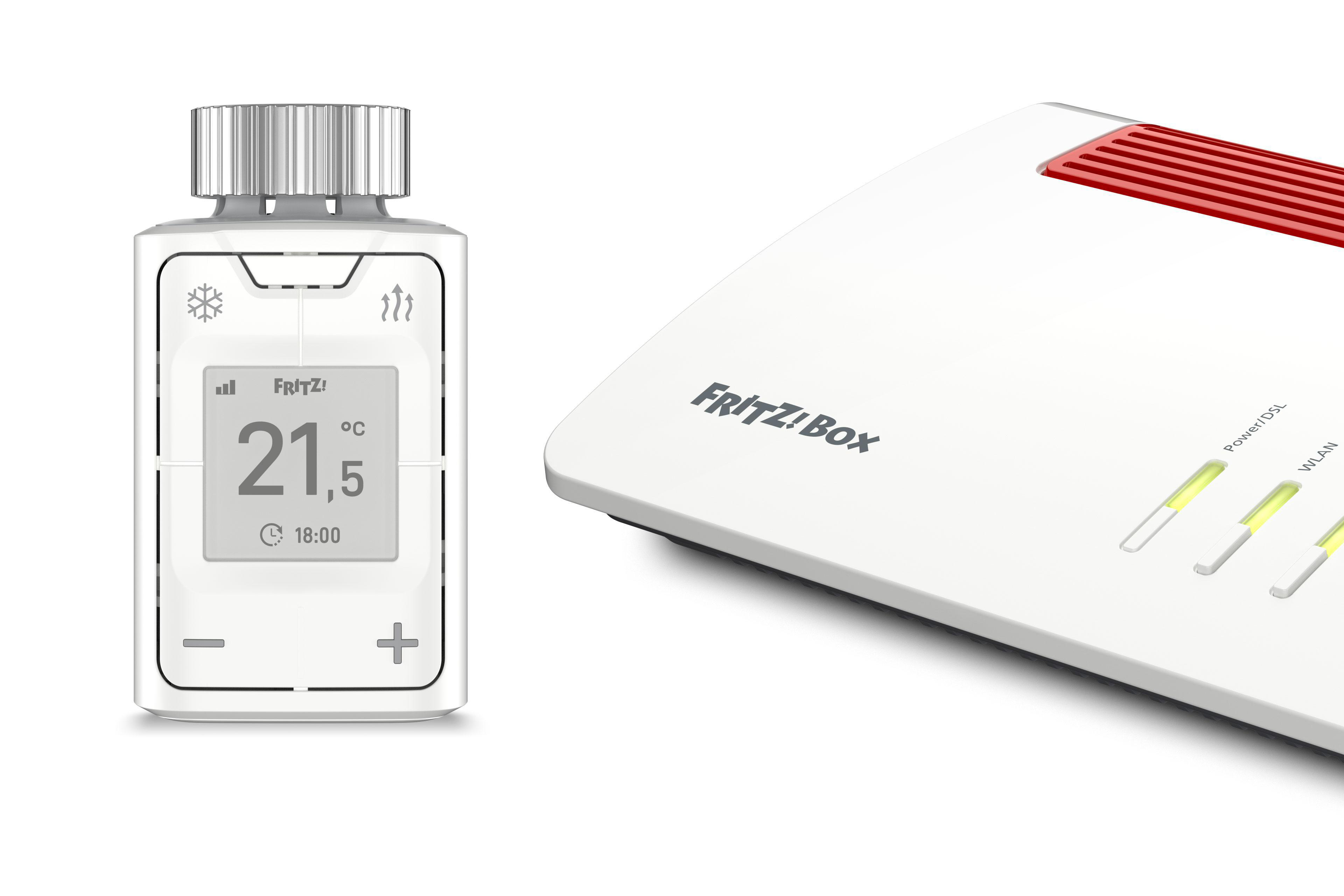 AVM FRITZ!DECT 302 Funk-Heizkörperthermostat Weiß online kaufen ...