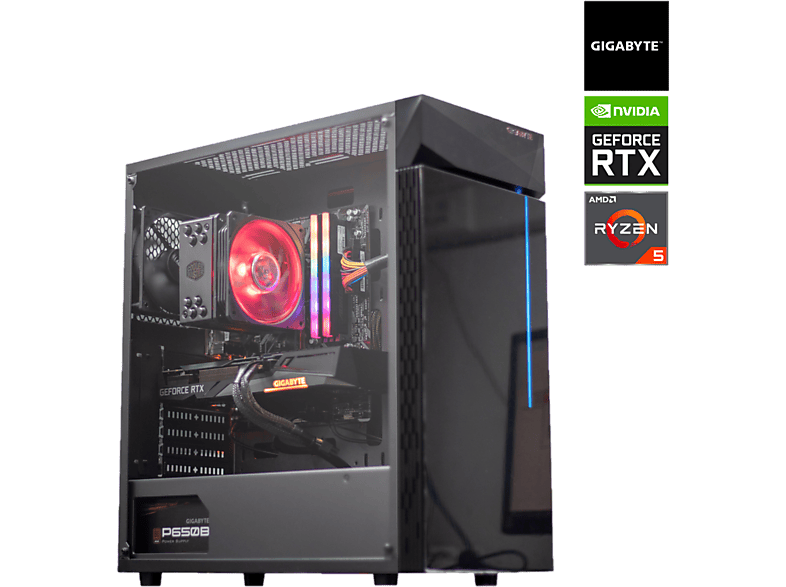 PC gaming | PC Clon By Gigabyte B450M, AMD Ryzen™ 5 5600X, 16 GB RAM ...