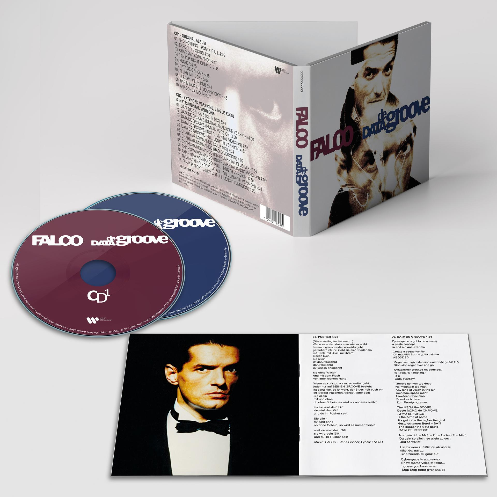 Falco | Falco - DATA DE GROOVE (DELUXE EDITION) (2022 REMASTER) - (CD ...