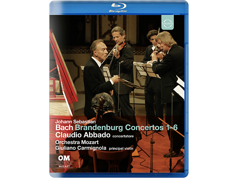 Claudio Abbado, Orchestra Mozart, Giuliano Carmignola | Brandenburgische Konzerte Nr.1-6 - (Blu ...