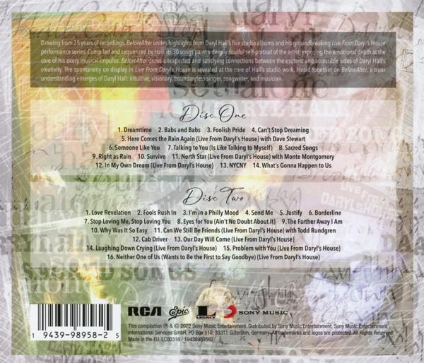 Daryl Hall | Daryl Hall - Before After - (CD) Rock & Pop CDs - MediaMarkt