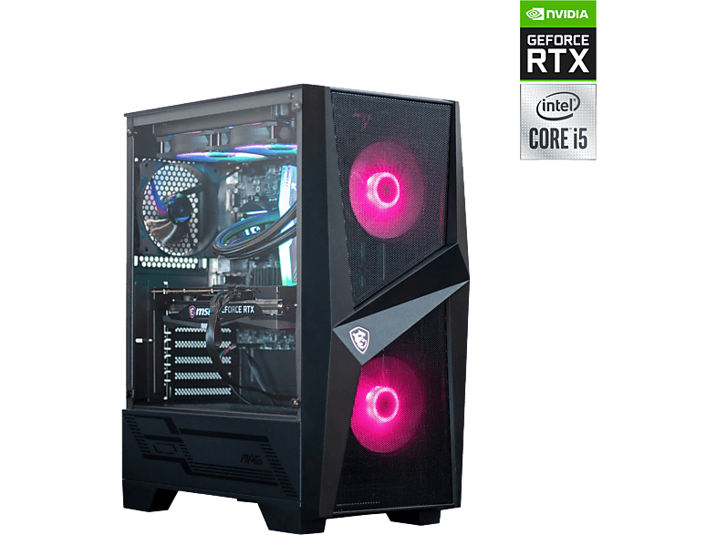 PC gaming | PC Clon MSI PBB560M , Intel® Core™ i5-10400F, 16GB RAM, 500 ...