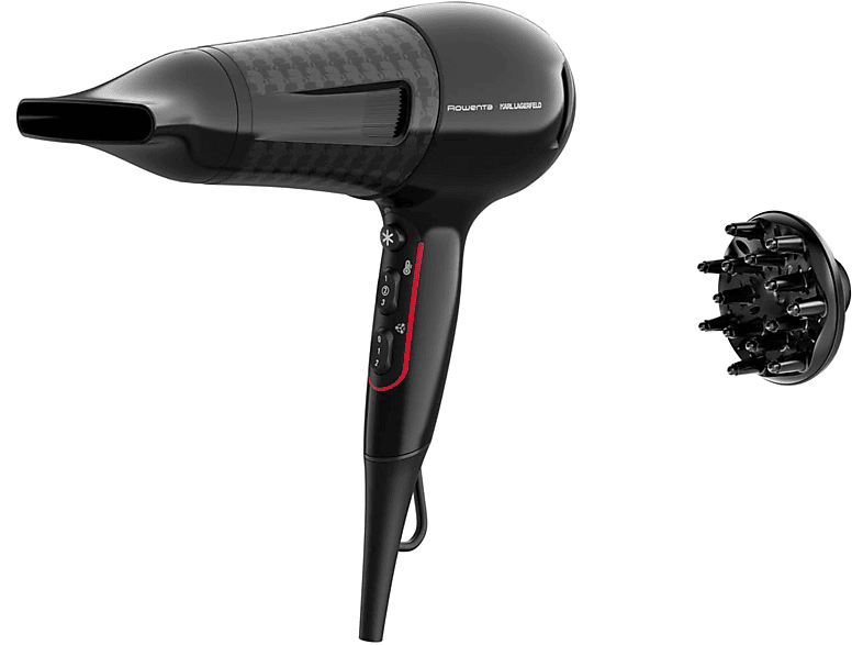 Phon ROWENTA X KARL LAGERFELD POWERLINE CV591L, 2100W, Booster Ionico ...