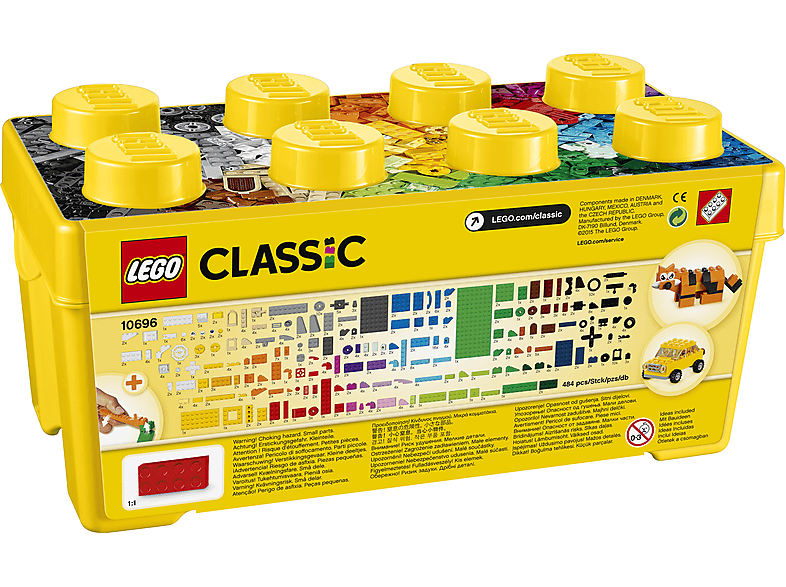 LEGO Classic 10696 LEGO® Mittelgroße Bausteine-Box Bausatz, Mehrfarbig ...