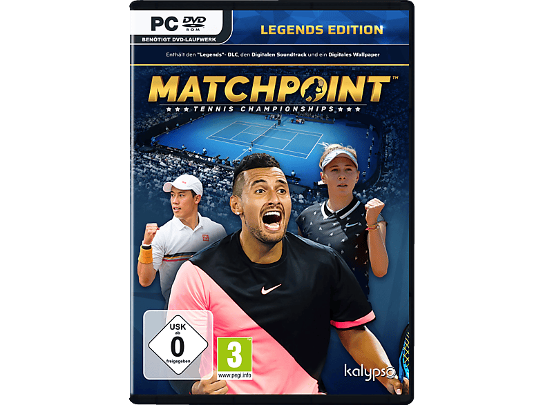 MATCHPOINT | TENNIS CHAMPIONSHIPS LEGENDS EDITION - [PC] für PC online ...