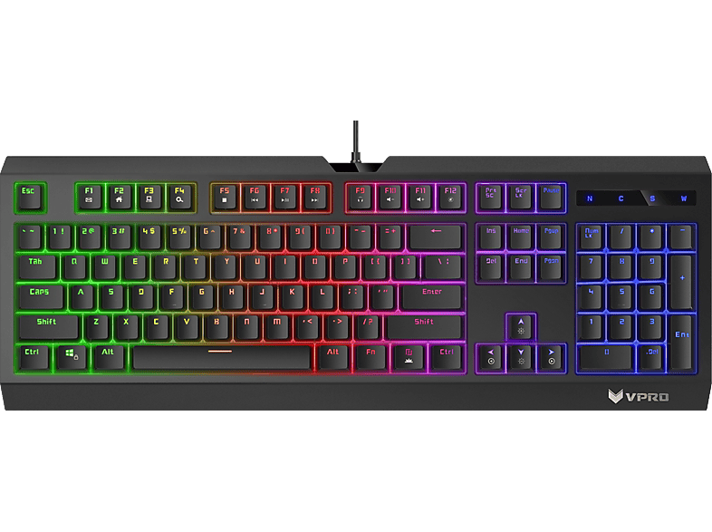 RAPOO V52PRO fél-mechanikus gamer billentyűzet, (216869) | MediaMarkt
