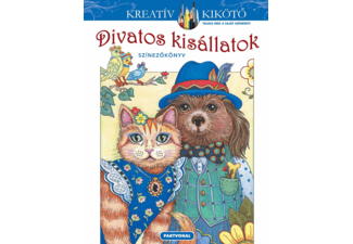 Marjorie Sarnat - Divatos kisállatok - Színezőkönyv