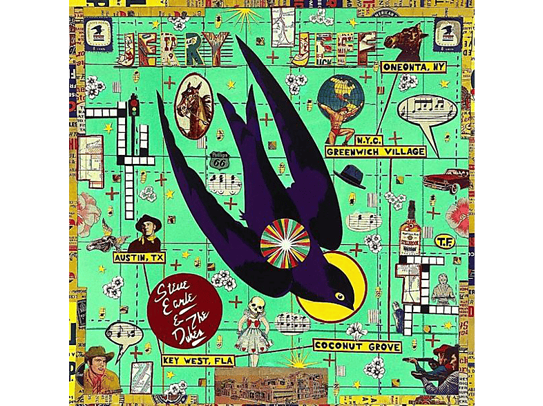 Earle, Steve & Dukes, The | Jerry Jeff - (Vinyl) Earle, Steve & Dukes ...