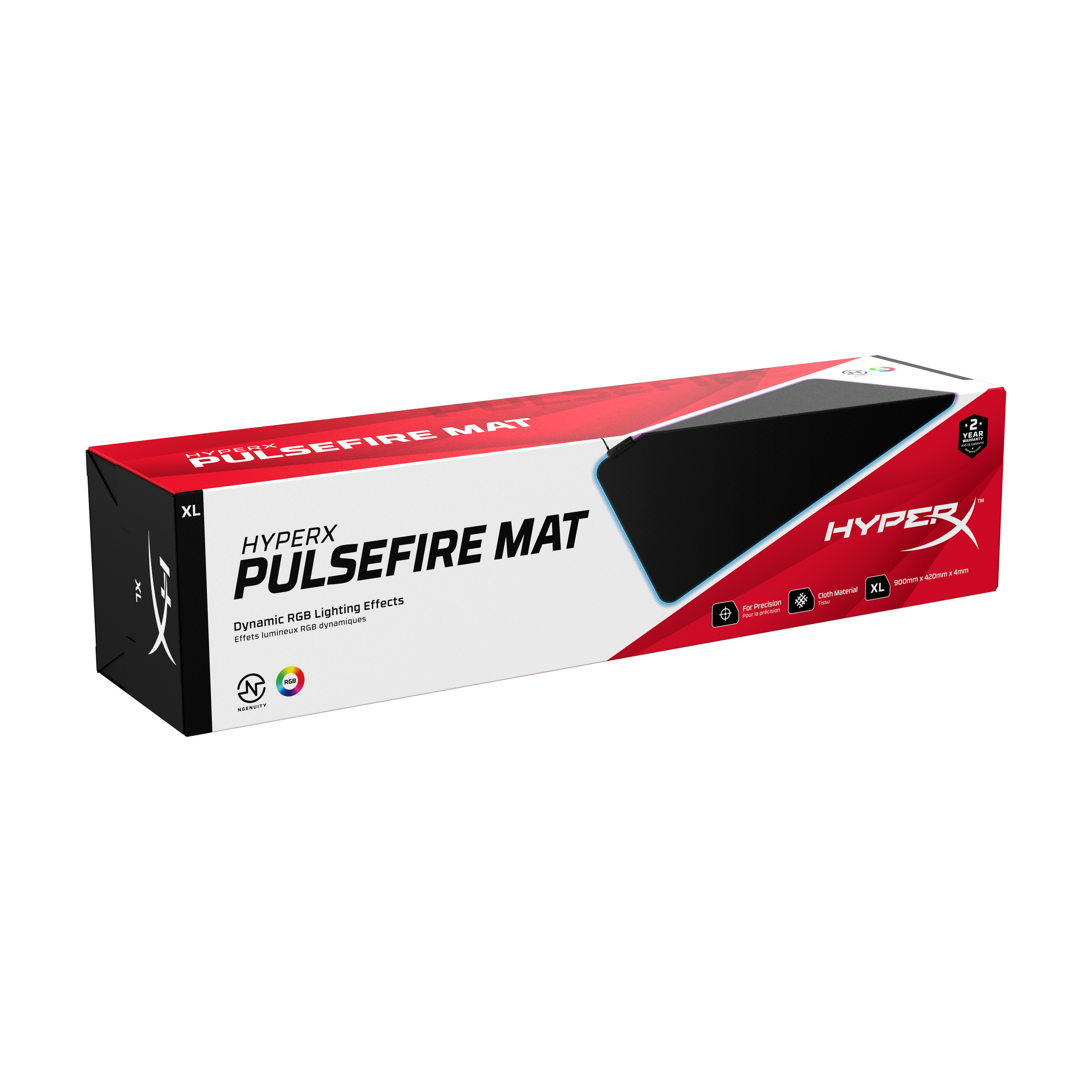 HYPERX Pulse Fire Mat RGB XL Mousepad Siyah Fiyat & Özellik | MediaMarkt