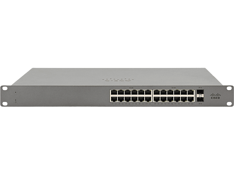 Switch | Cisco Meraki Go GS110-24P-HW-EU, 24x Gigabit Ethernet RJ45, 2x ...