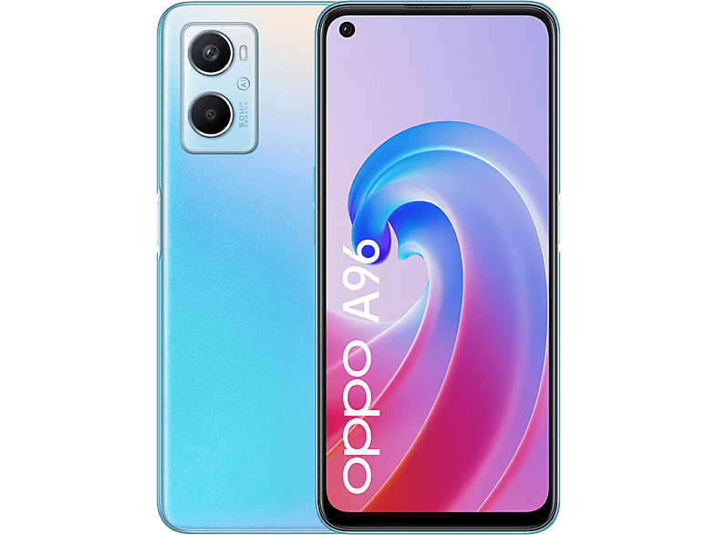 Móvil | OPPO A96, Sunset Blue, 128 GB, 8 GB RAM, 6.59" FHD+, Qualcomm ...