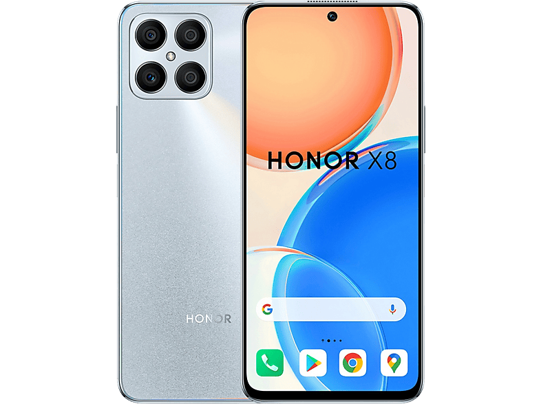Móvil | Honor X8 4G, Titanium Silver, 128 GB, 6 GB RAM, 6.7 " FHD ...