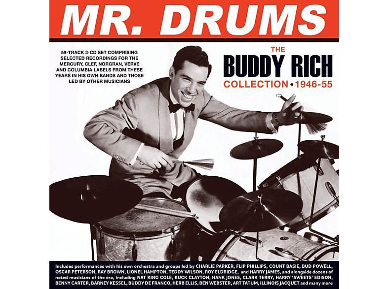 Buddy Rich | Mr. Drums - The Buddy Rich Collection 1946-55 - (CD) Buddy ...