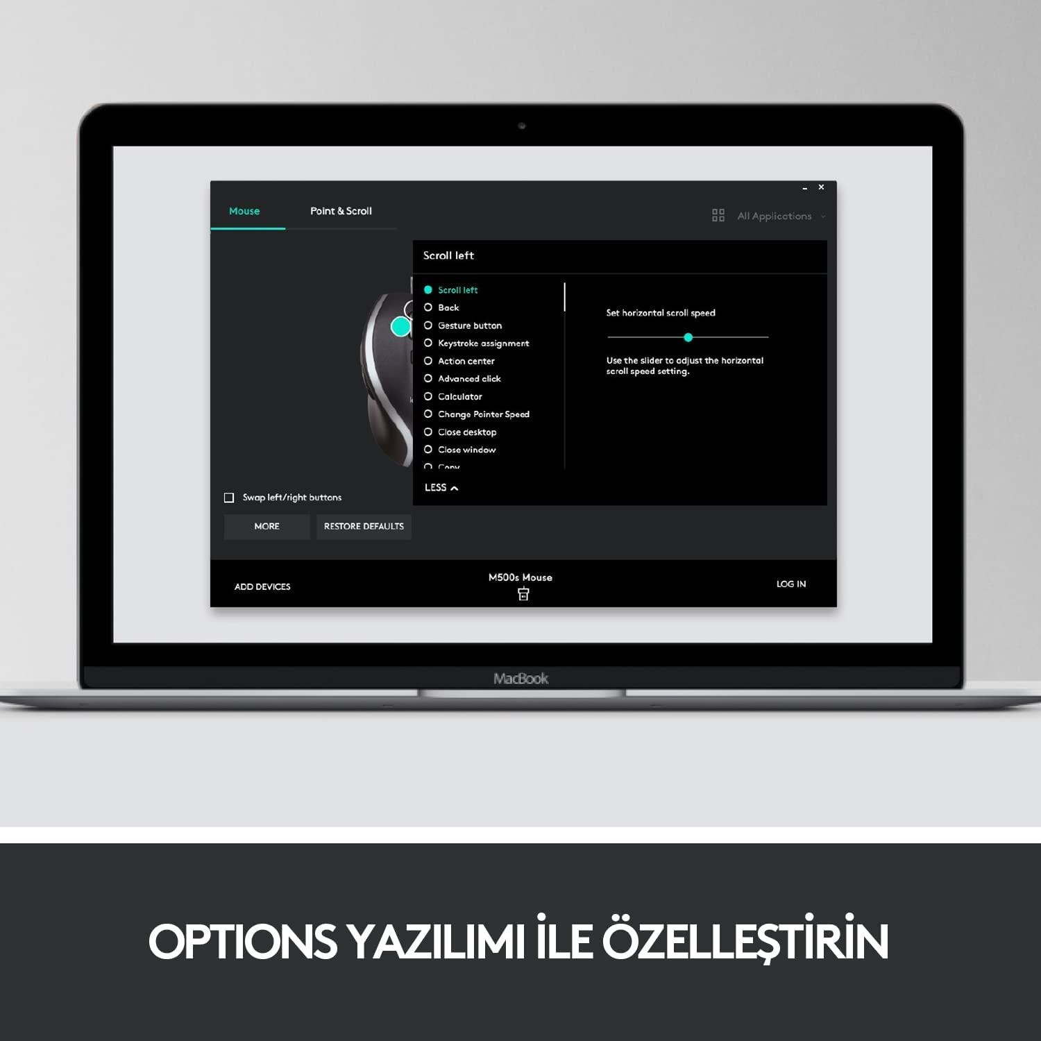 LOGITECH M500S 4000 DPI Gelişmiş USB Kablolu Mouse | Siyah Fiyat ...