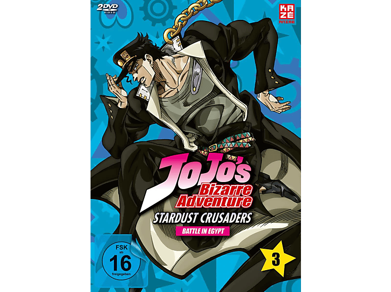 Jojo's Bizarre Adventure | 2. Staffel - Blu-ray Vol. 3 (Episoden 25-36 ...