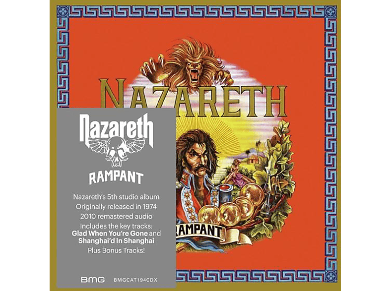 Nazareth | Nazareth - Rampant (2010 Remastered) - (CD) Rock CDs ...
