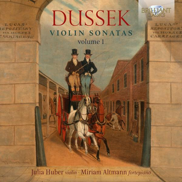 Huber,Julia/Altmann,Miriam | Dussek:Violin Sonatas Vol.1 - (CD) Huber ...