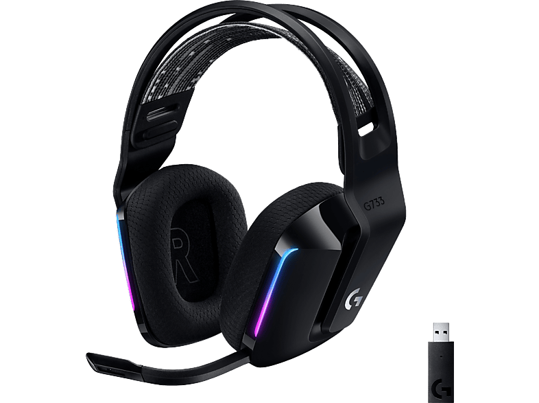 LOGITECH G 733 Lightspeed Draadloze gaming headset RGB Zwart (981 ...