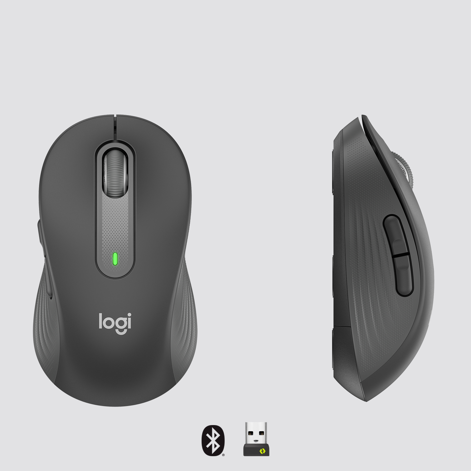 LOGITECH Wireless muis Signature M650 L Grafiet (910-006236) Draadloze ...