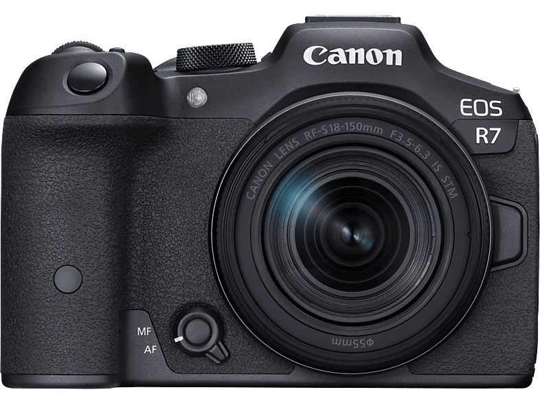 Canon Systemkamera Eos R7 Mit Objektiv Rf S 18 150mm F3 5 6 3 Is Stm