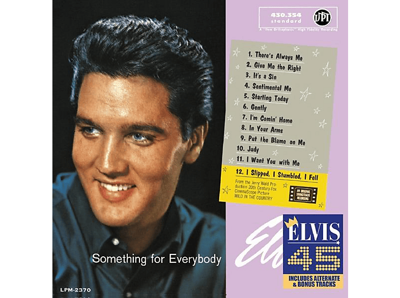 Elvis Presley | Something for Everybody - (CD) | SATURN