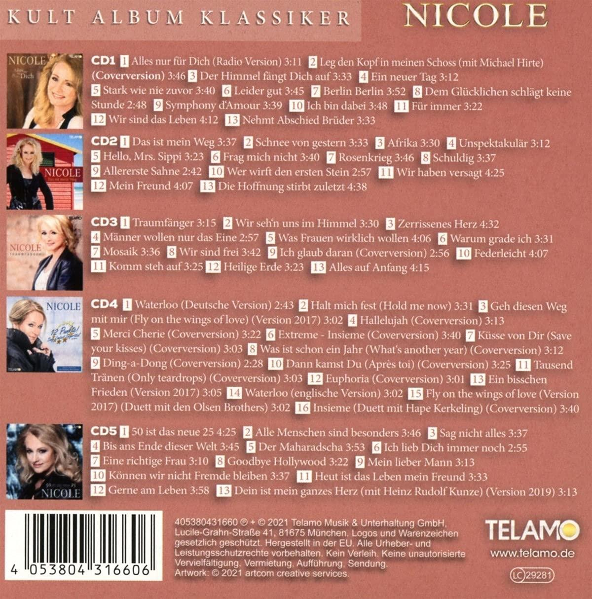 Nicole | Kult Album Klassiker - (CD) Nicole auf CD online kaufen | SATURN