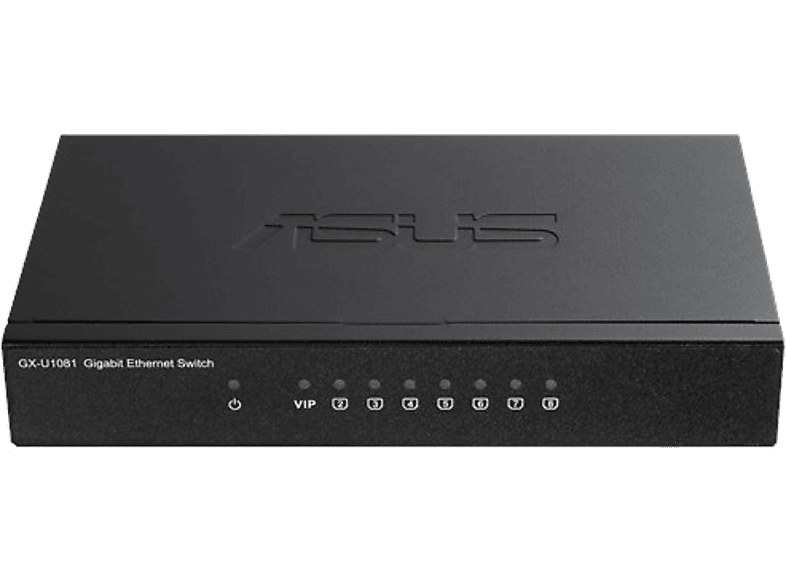 Switch | ASUS GX-U1081, Metal 8 ports Gigabit