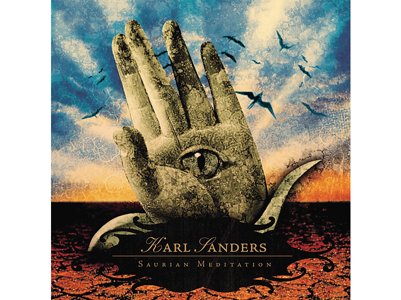 Karl Sanders | Karl Sanders - Saurian Meditation (Re-Issue) orange ...