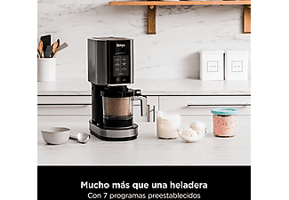 Heladera | Ninja CREAMI NC300EU, 7 programas, 800 W, 450 ml, Negro ...