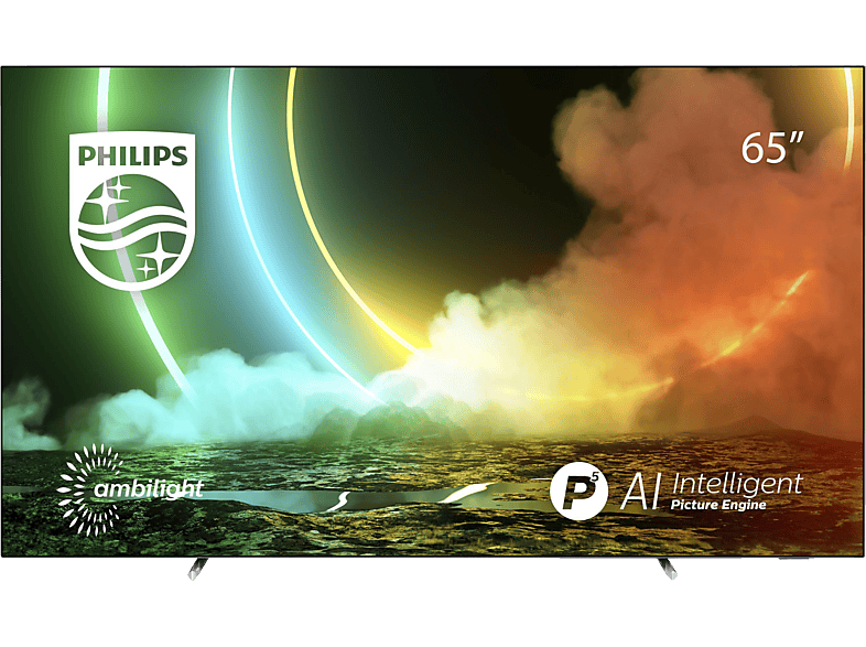 OLED TV PHILIPS 65OLED706/12 OLED TV (Flat, 65 Zoll / 164 cm, UHD 4K ...