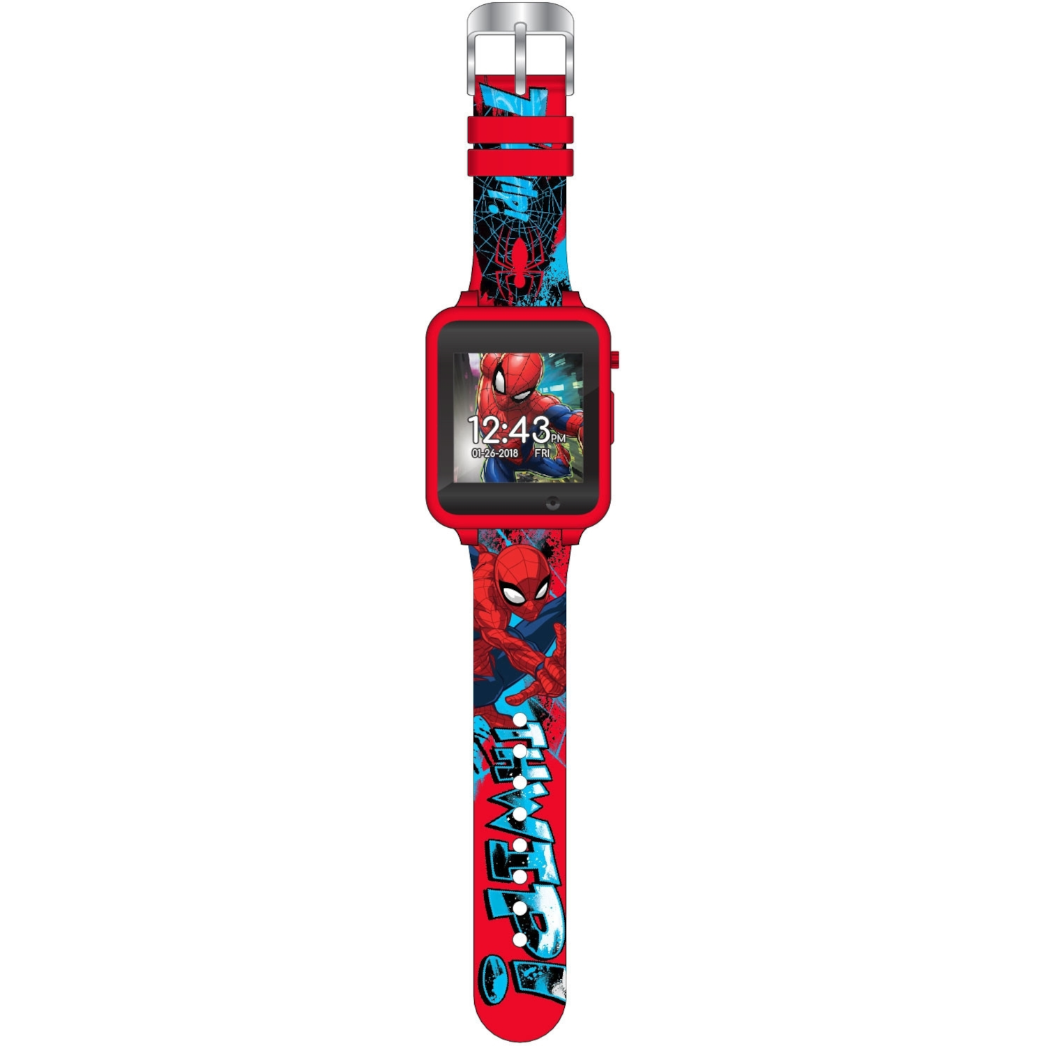 ACCUTIME Smartwatch Spider-Man Rood | MediaMarkt