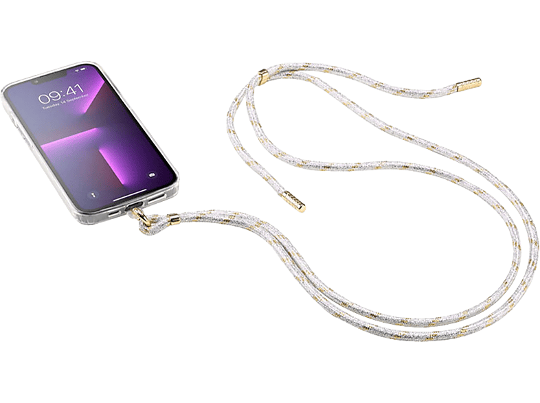 Cordón para móvil | CellularLine , Universal, Blanco