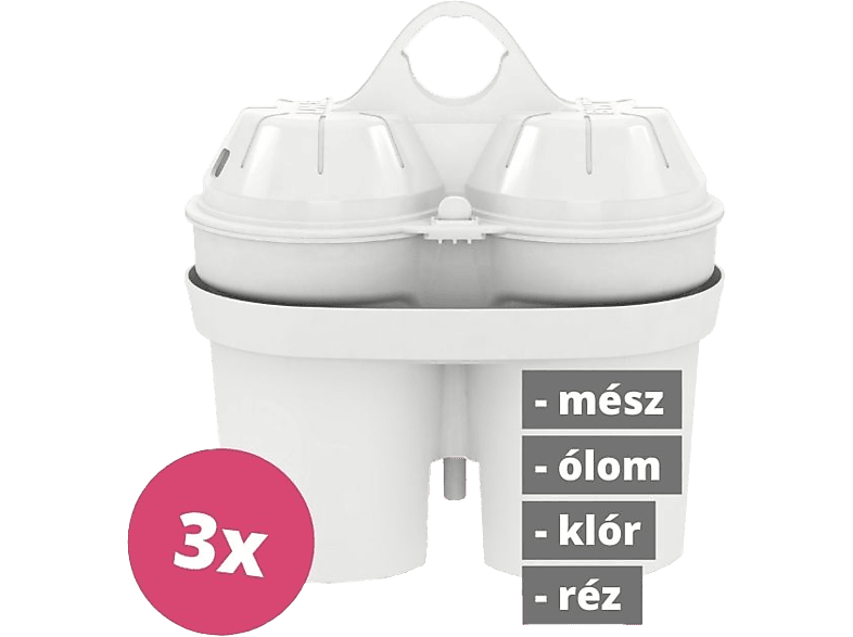 BWT 814873 Soft Vízszűrő filter Extra, 3db | MediaMarkt