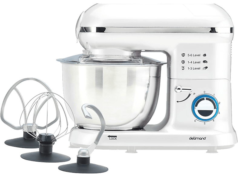 DELIMANO Kitchen Robot Pro Robotgép, fehér | MediaMarkt